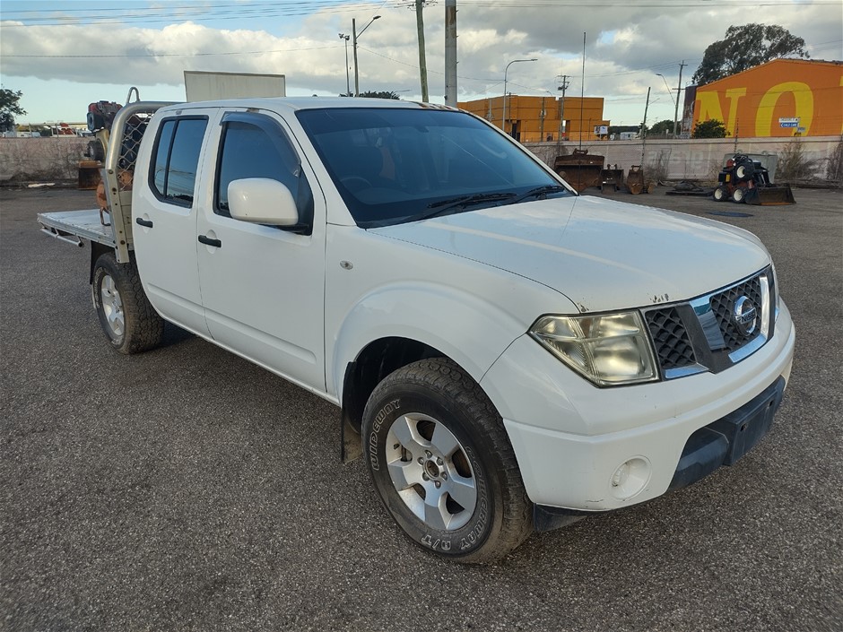 2012 Nissan Navara D40 Automatic Dual Cab Ute Auction (0007-7042918 ...