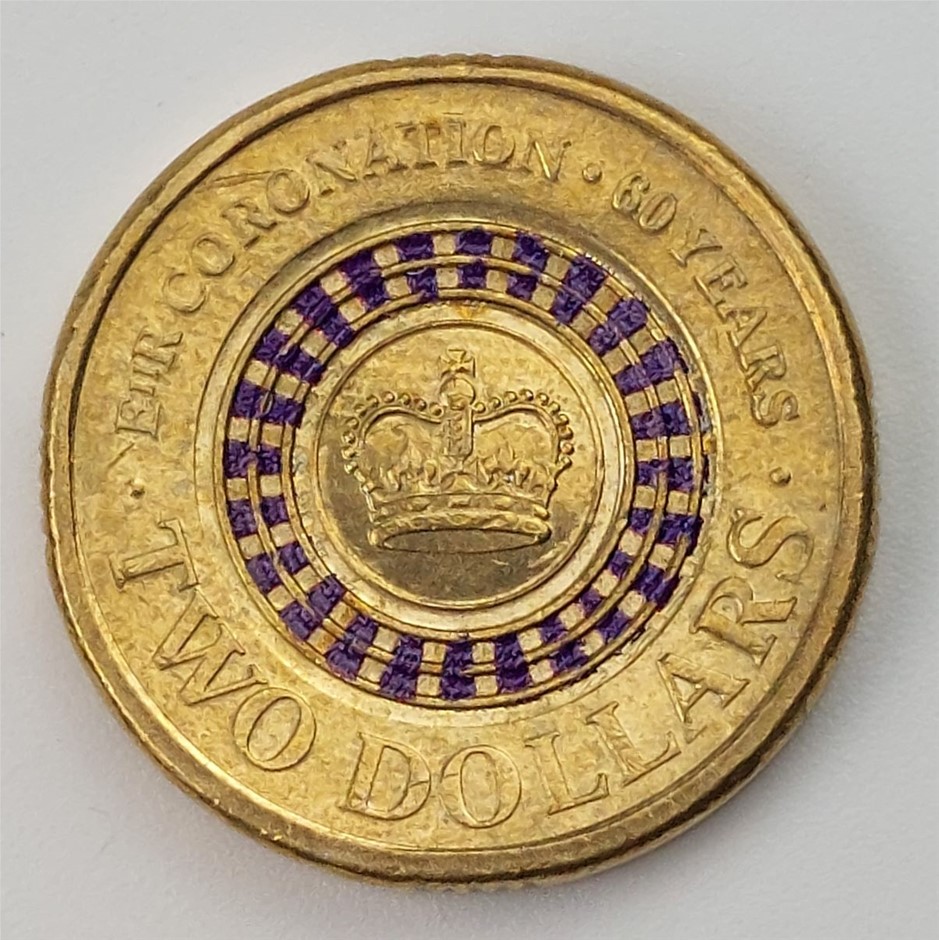 2013 Purple Coronation $2 Coin Auction (0046-2545017) | Grays Australia