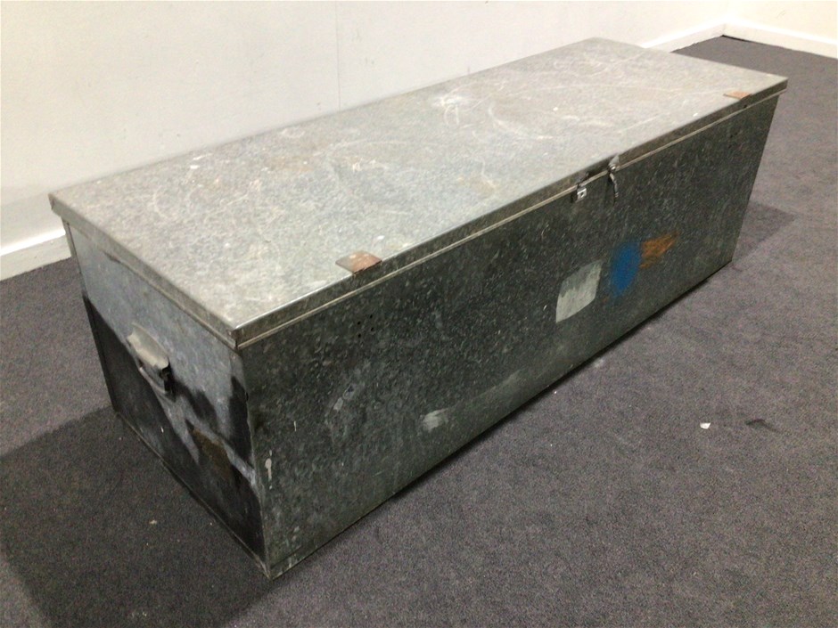 Galvanised Toolbox Auction (0024-7041236) | Grays Australia