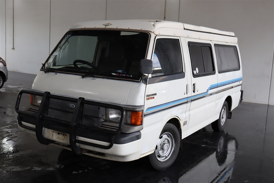 1990 Ford Econovan MAXI 4.4M STEEL Manual Camper Van Auction (0001 ...