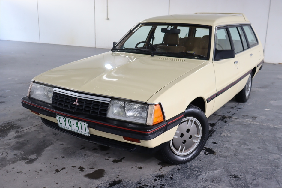 1986 Mitsubishi Sigma GL Manual Wagon Auction (0001-20081805) | Grays ...