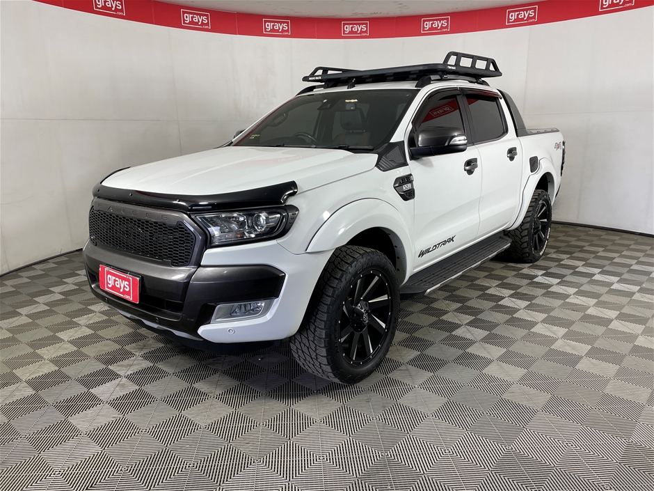 2016 Ford Ranger Wildtrak 4x4 PX II Turbo Diesel Automatic Dual Cab ...