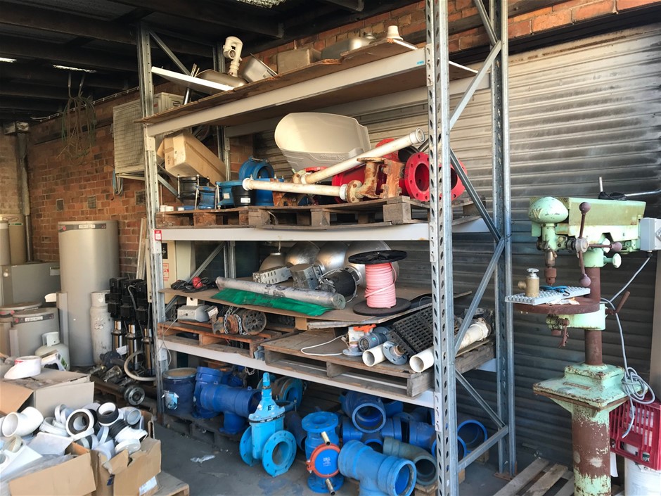 1x Bay of Pallet Racking Auction (0186-3022687) | Grays Australia