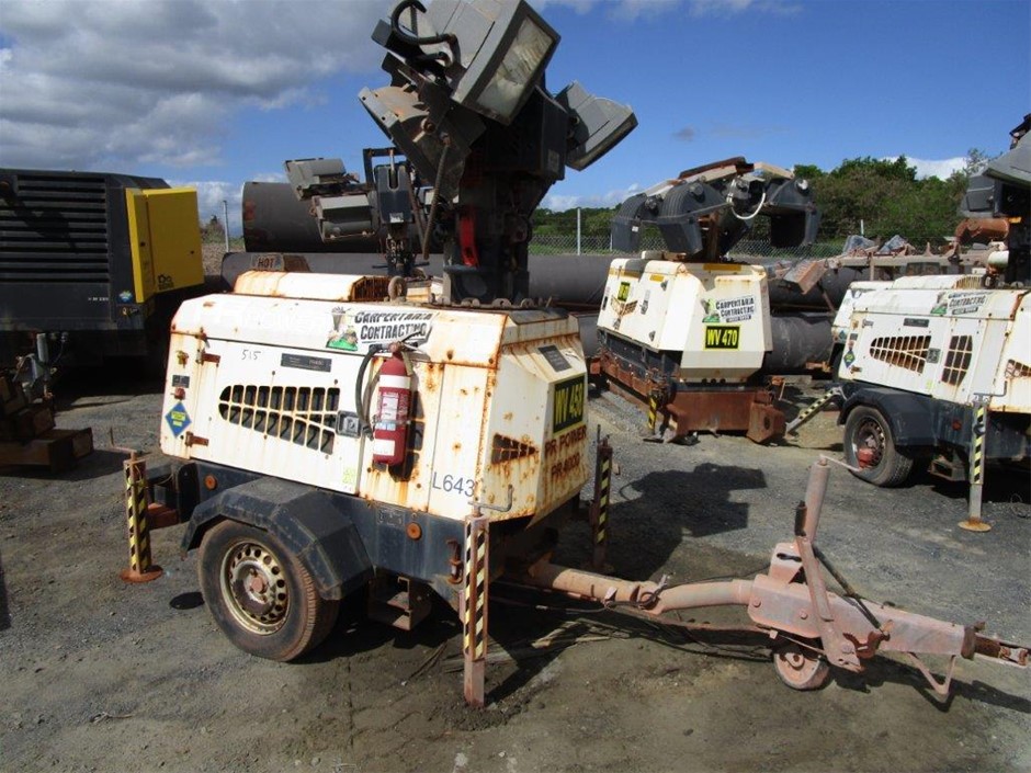 2013 PR Power PR4000 Lighting Tower Auction (0515-7040504) | Grays ...