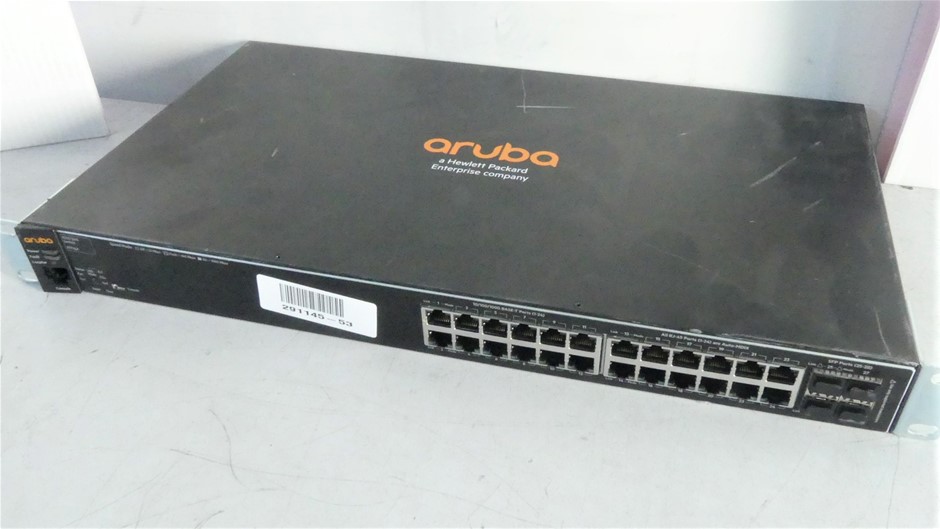 HPE Aruba J9776A 2530-24G 24 Port Gigabit Switch Auction (0023-2545903) | Grays Australia