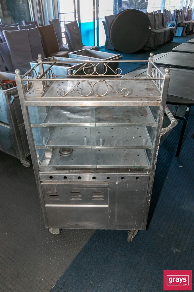 Mobile Yum Cha Oven Trolley Auction (0060-5049745) | Grays Australia