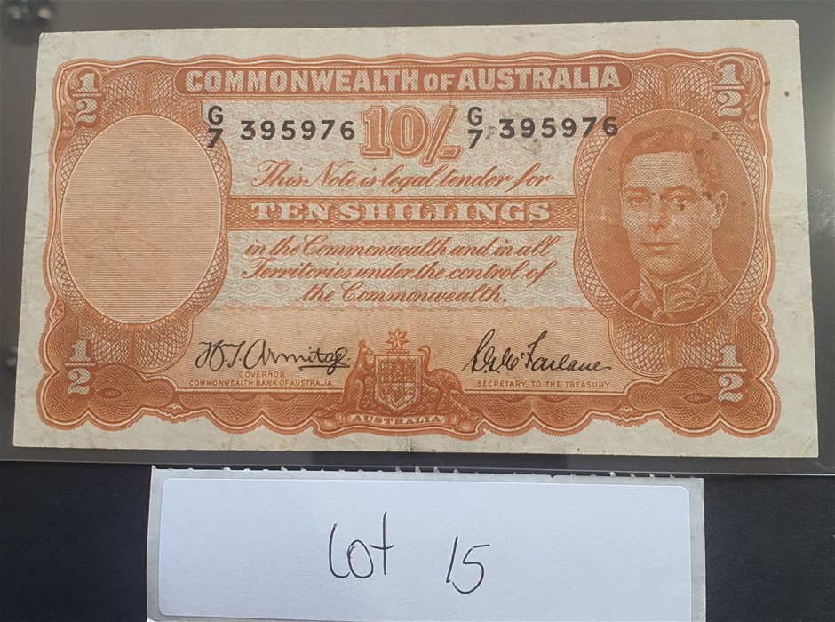 10 Shillings Auction (0015-2545659) | Grays Australia