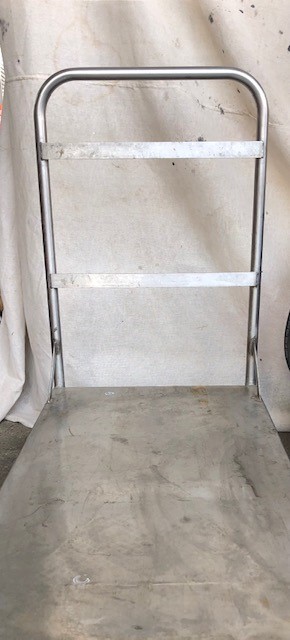 Stainless Steel Parcelmate Warehouse Flatbed Platform Trolley Auction ...