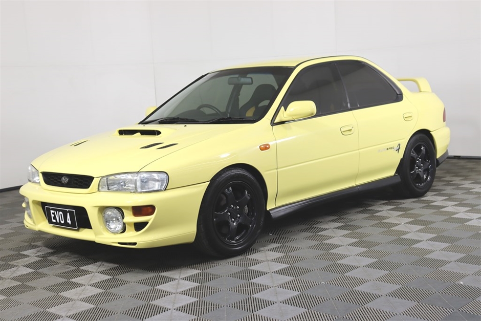 2000 Subaru Impreza WRX Club Spec Evo 4 (AWD) Manual Sedan Auction (0001-20081969) | Grays Australia