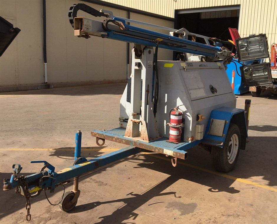 2012 Briteforce LS6K Lighting Tower - 6,000w (Kalgoorlie) Auction (0034 ...
