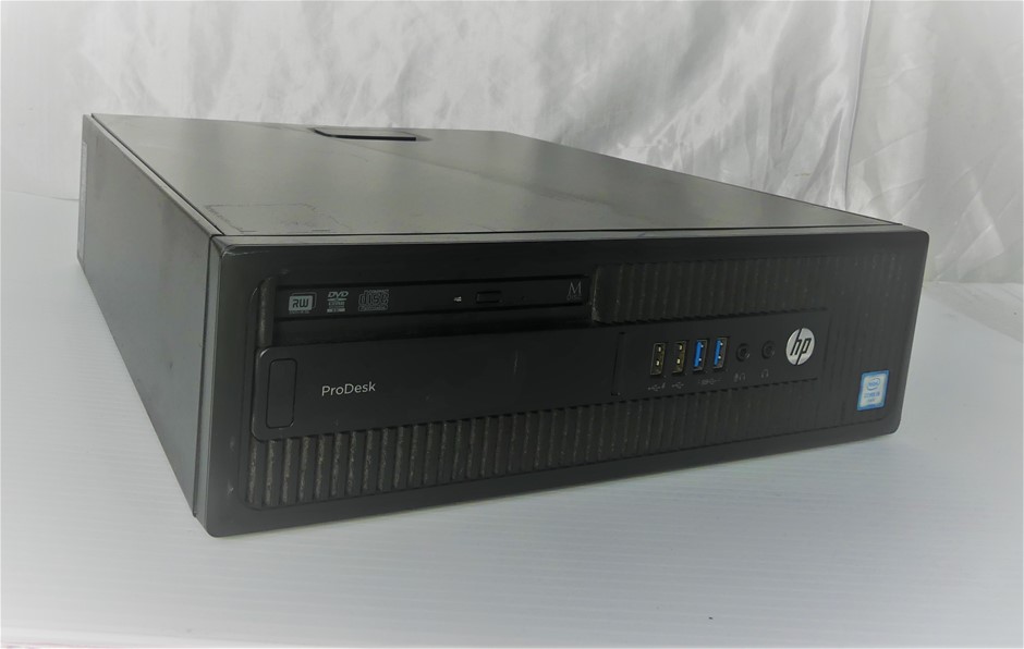 HP ProDesk 600 G2 SFF Small Form Factor (SFF) Desktop PC, Black Auction ...