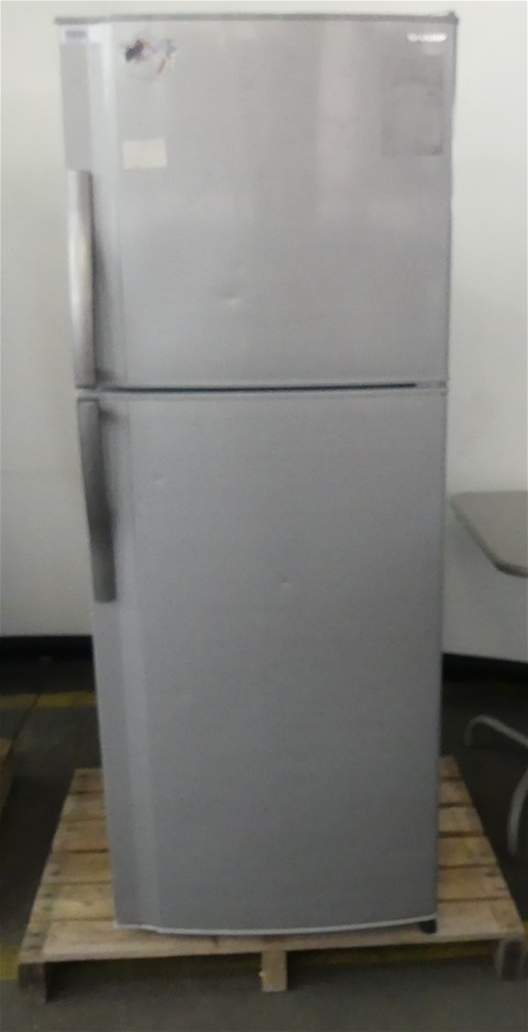 Sharp upright freezer/fridge Grey Auction (0042-5050481) | Grays Australia