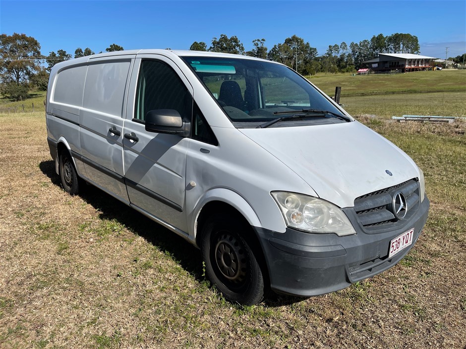 2012 Mercedes-Benz Vito 113CDI Van Auction (0042-7040744) | Grays Australia