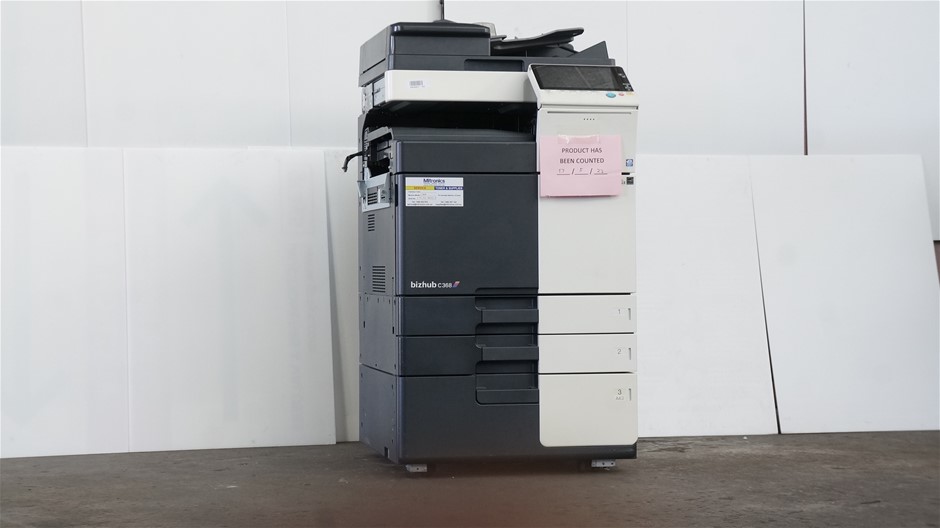 Konica Minolta bizhub C368 Printer Auction (0003-2186556) | Grays Australia