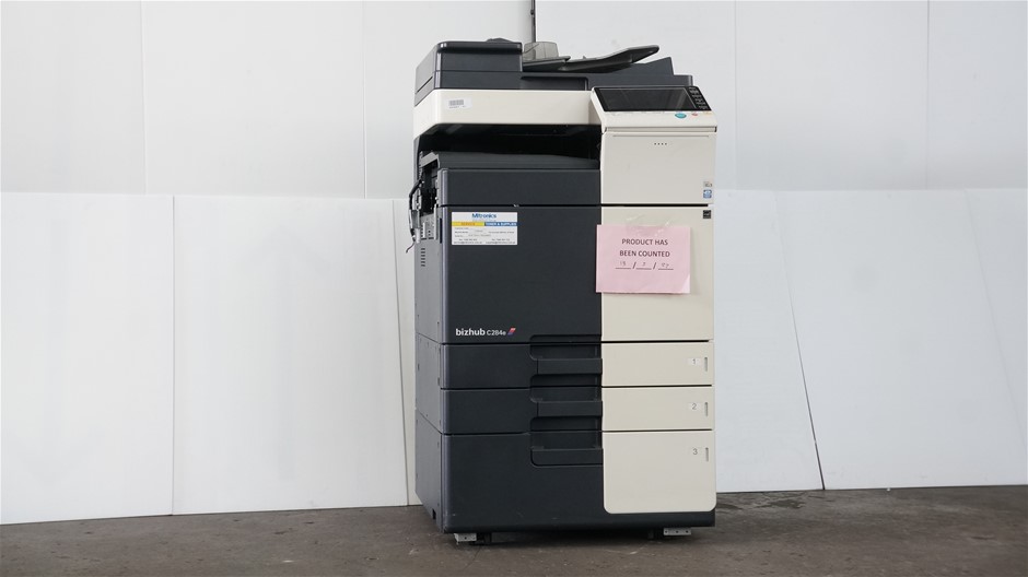 Konica Minolta bizhub C284e Printer Auction (0016-2186556) | Grays ...