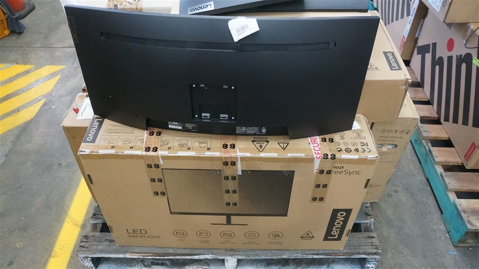Pallet of USED/FAULTY Lenovo LCD Monitors Auction (0011-2186792 ...