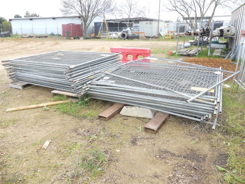 Qty 29 x Temporary Fence Panels Auction (0098-5049865) | Grays Australia
