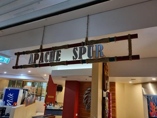 Wooden Apache Spur Sign Auction (0029-9034204) | Grays Australia