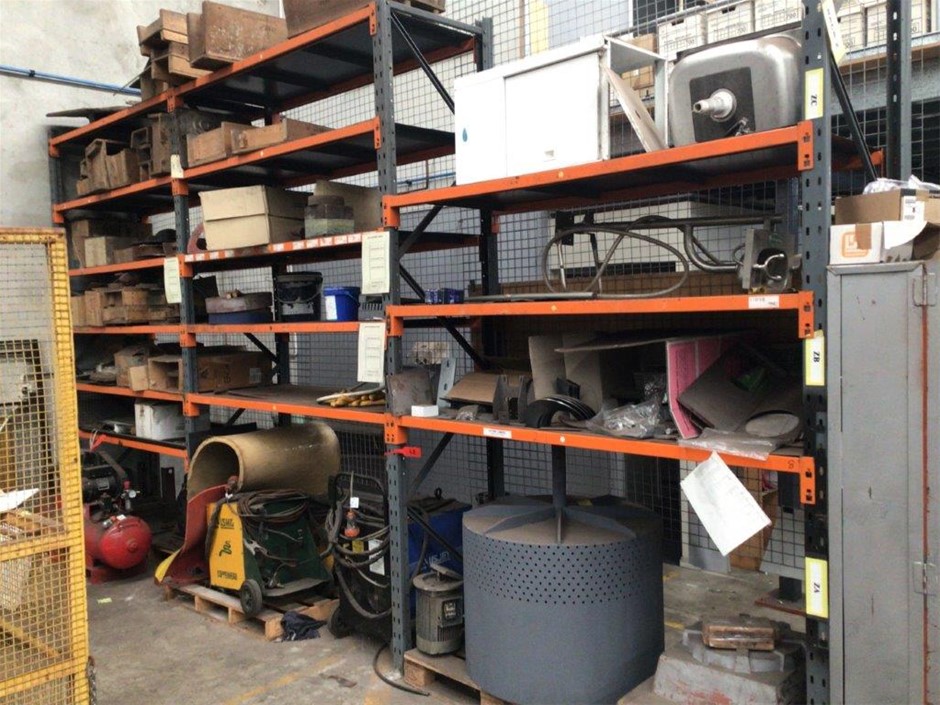 3x Bays of Racking Auction (0068-3023480) | Grays Australia