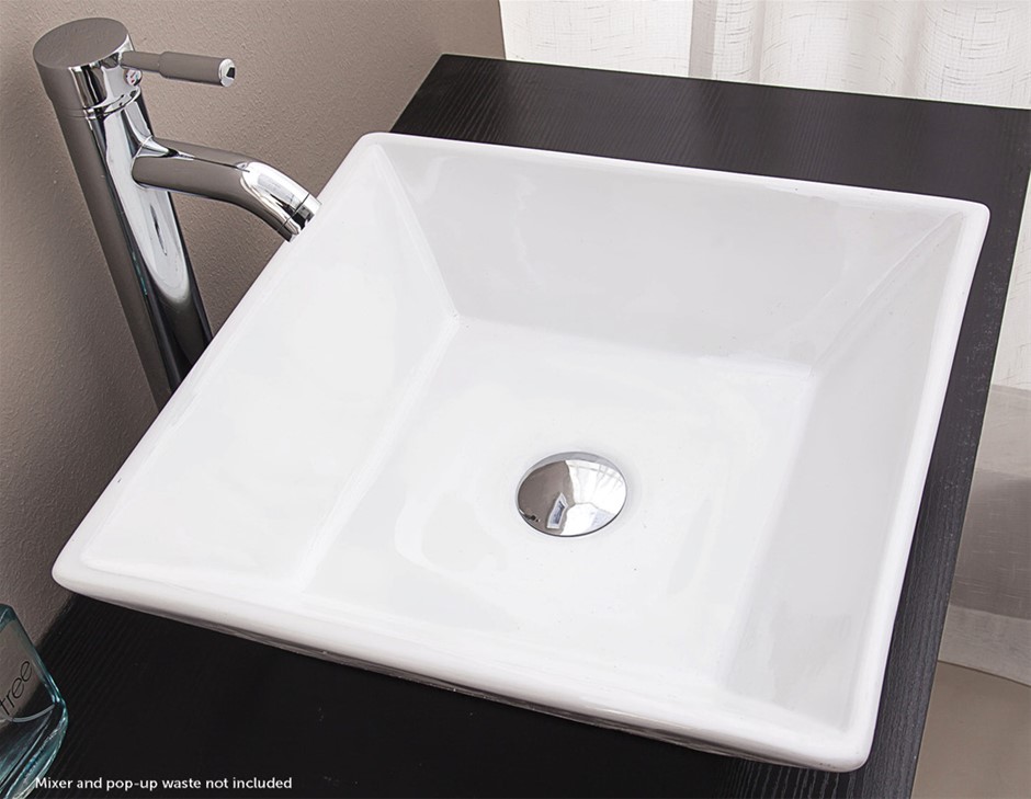 Buy Bathroom Ceramic Rectangular Above Countertop Basin for Vanity ...
