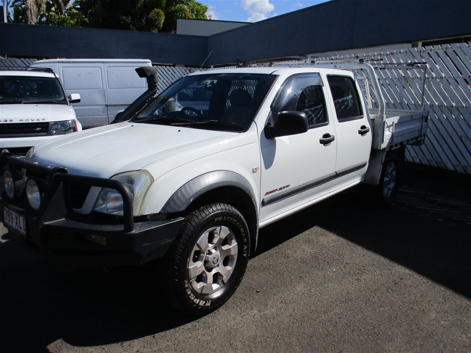 2006 Holden Rodeo RA 4WD Manual - 5 Speed Dual Cab Chassis Auction ...