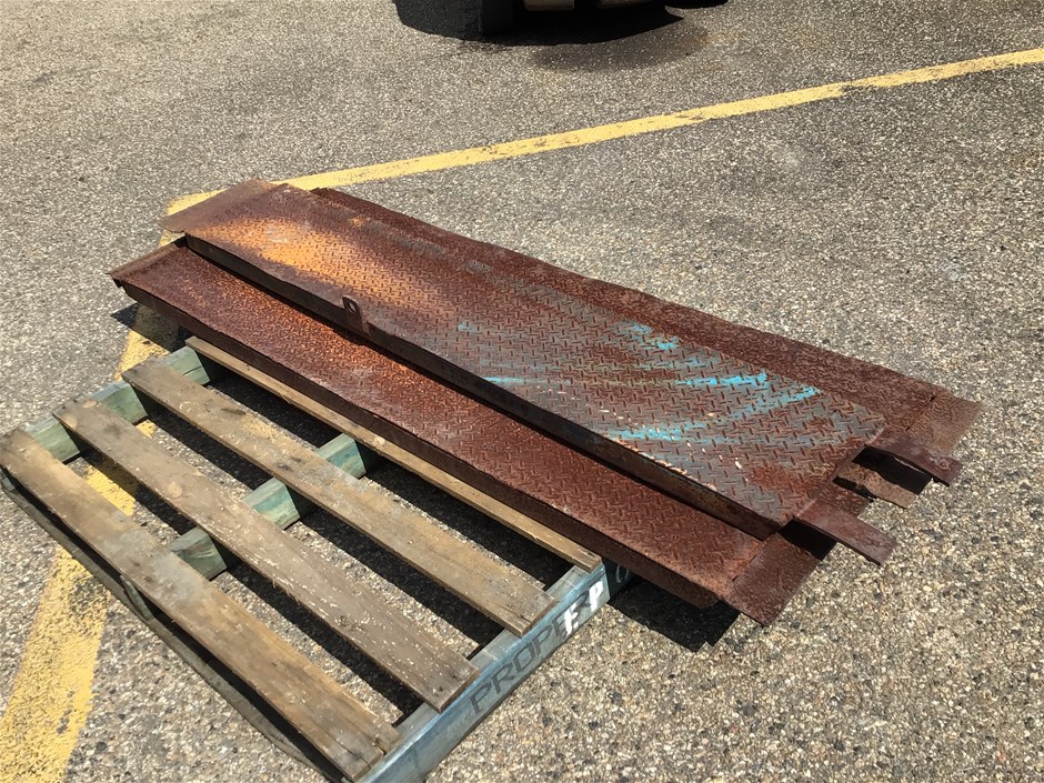 3x Steel Fabricated Ramps Auction (0065-7048360) | Grays Australia