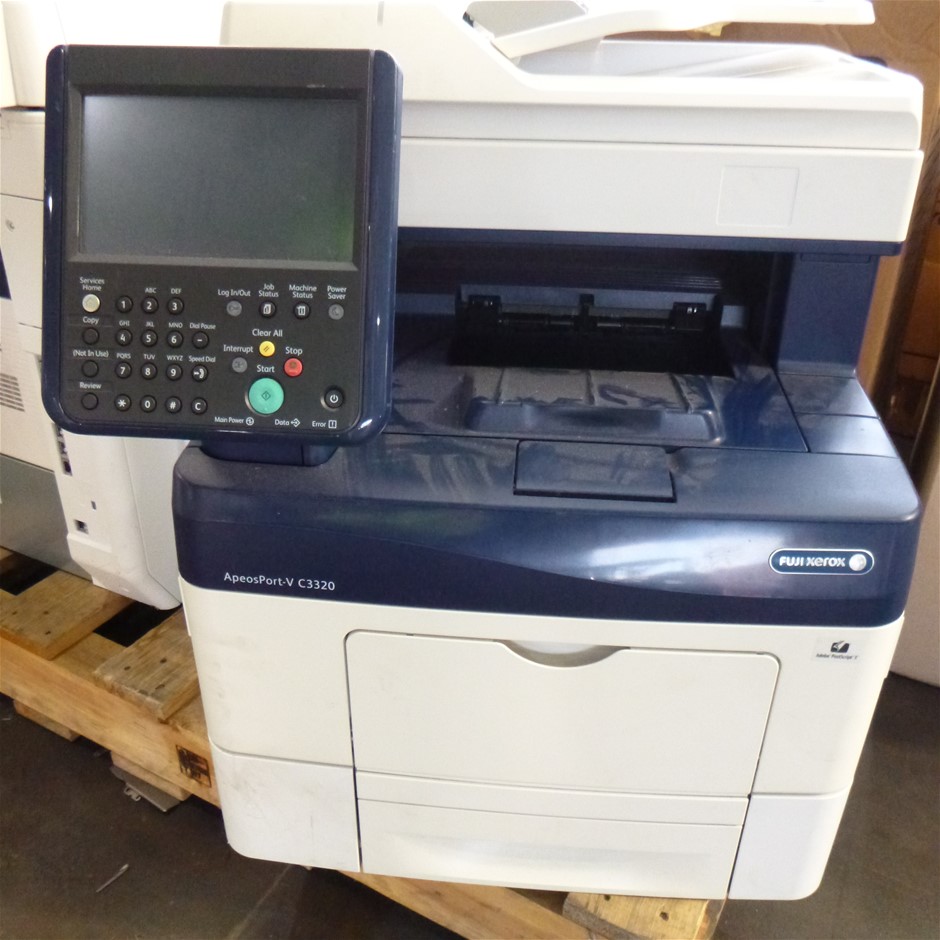 Fuji Xerox ApeosPort-V C3320 Multifunction Colour Laser Printer Auction ...