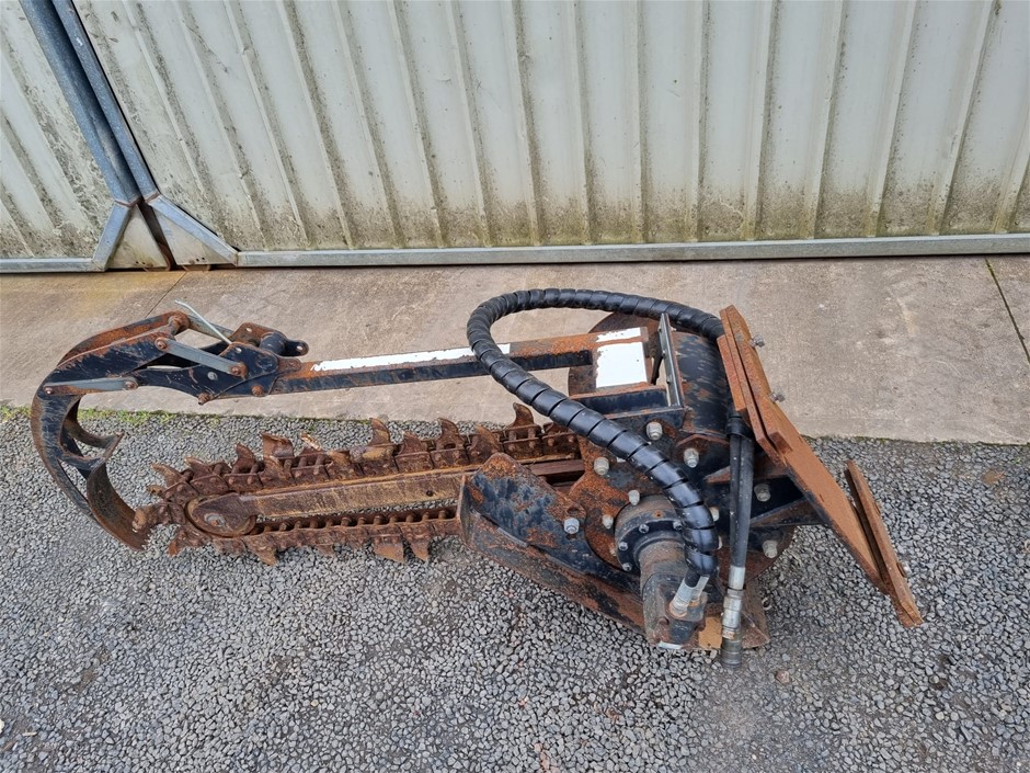 Digga chain trencher Auction (0112-8015722) | Grays Australia