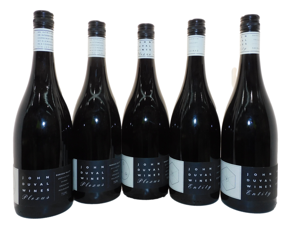 Assorted John Duval John Mixed Vintage (5 x 750mL), Barossa. Auction ...