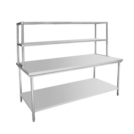 Buy Stainless Steel Work Bench 1500MM W x 600MM D w/ bench top with ...