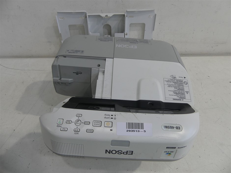 Epson EB-485WI Projector Auction (0021-2186533) | Grays Australia