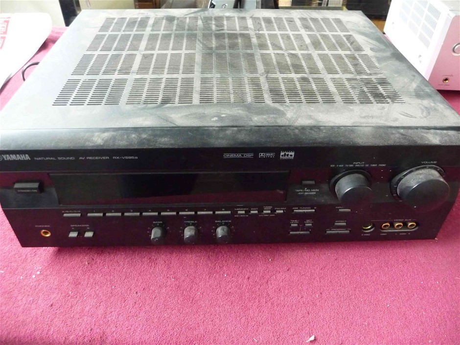Yamaha AV Receiver, RX-V595a Auction (0004-3023183) | Grays Australia