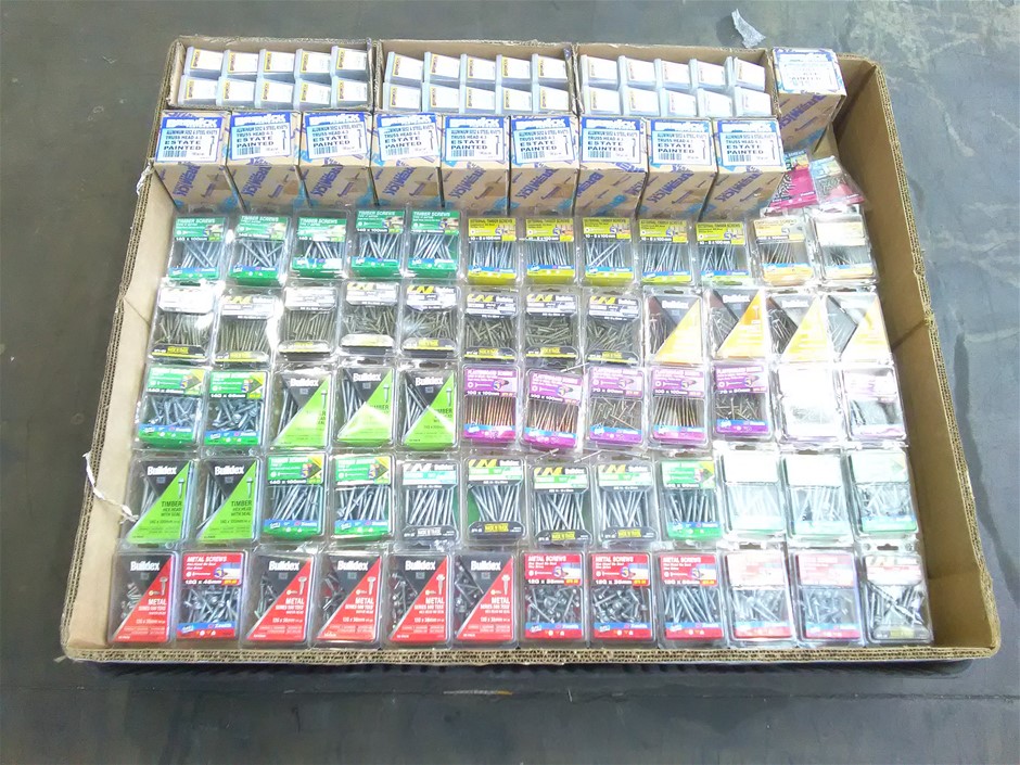 Zenith, Buildex & Bremick Assorted Screws Auction (0009-2547575 ...