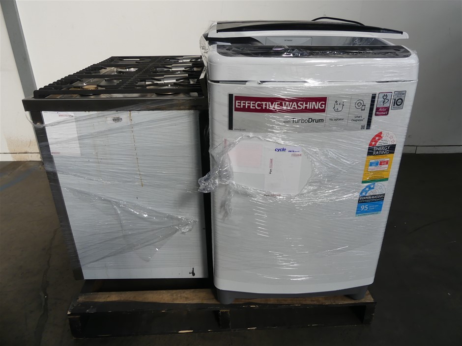 Pallet of Assorted Big Brand USED/UNTESTED Whitegoods Appliances ...