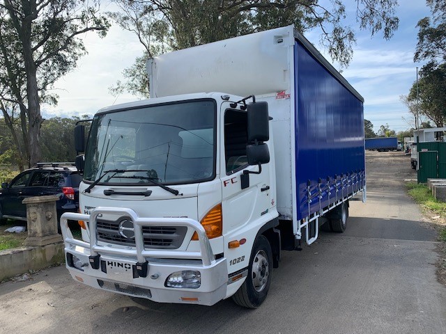 2015 Hino FC Cartin Sider Truck Auction (0004-5050176) | Grays Australia