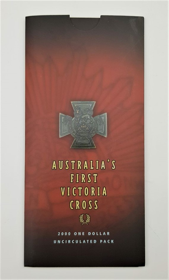 2000 Australia's First Victoria Cross $1 Uncirculated Coin Pack Auction ...