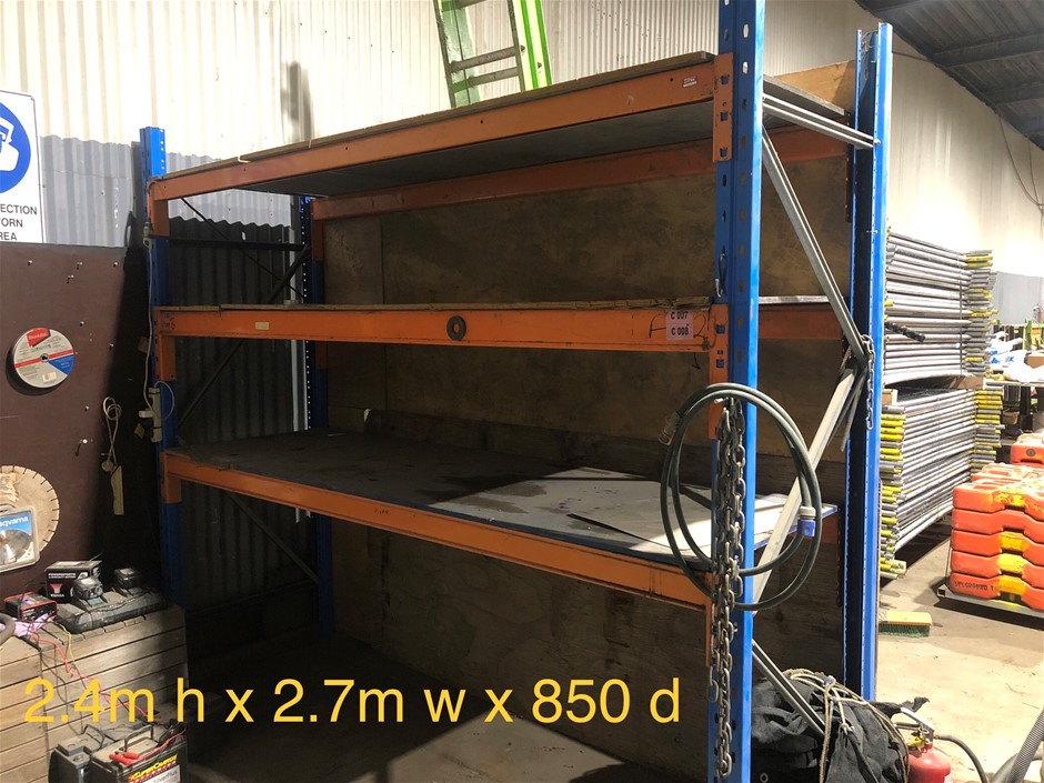 Warehouse Racking Storage Auction (0006-2186568) | Grays Australia