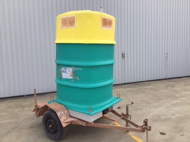 2011 Hunter 7x4” Trailer Mounted Onsite Toilet Auction (0006-8016155 ...