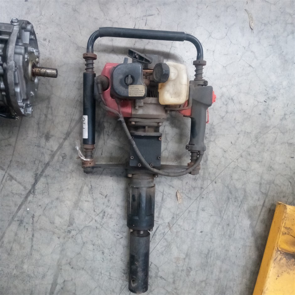 Gas Powered Post Driver and Engine Auction (0091-3023275) | Grays Australia
