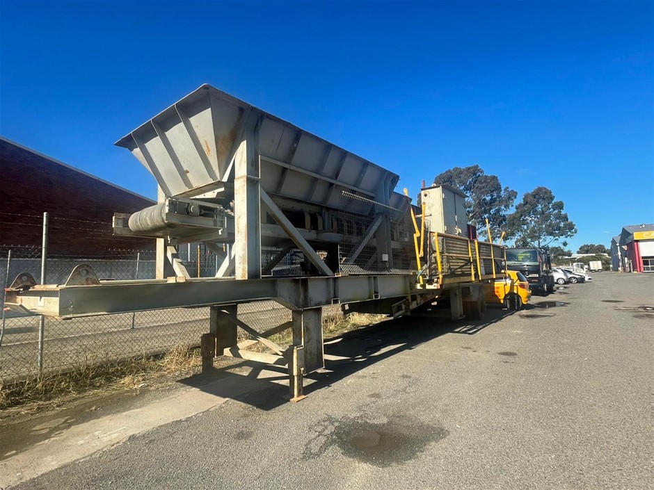 2007 Star Screen HF12L4B5 Mobile Screening Plant Auction (0001-5050300 ...