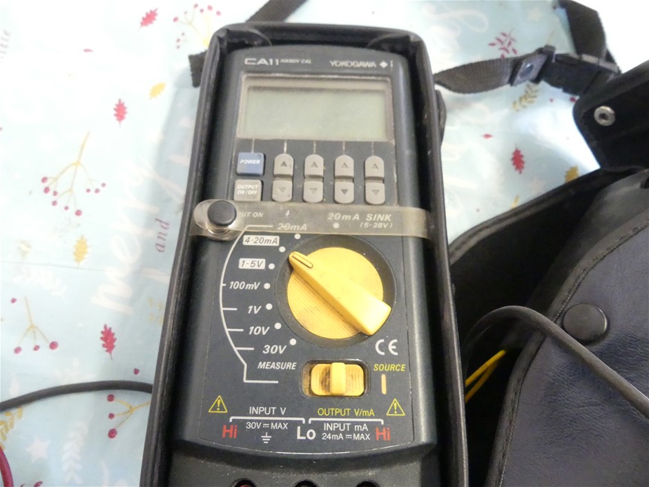 Yokogawa CA 11 Handt Cal Voltage/Current Calibrator Auction (0049 ...