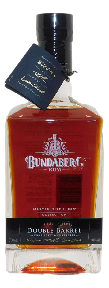 Bundaberg Masters Distillers Collection Rum Double Barrel (1x 700mL ...