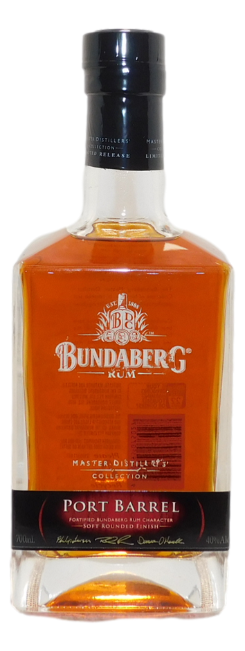 Bundaberg Masters Distillers Collection Port Barrel Rum (1x 700mL ...