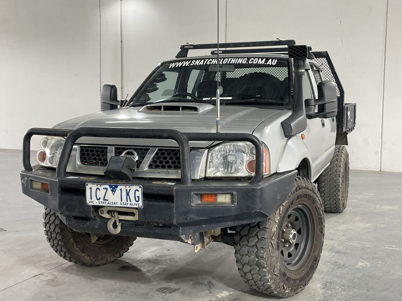 2014 Nissan Navara 4X4 ST-R D22 Turbo Diesel Manual Dual Cab Auction ...