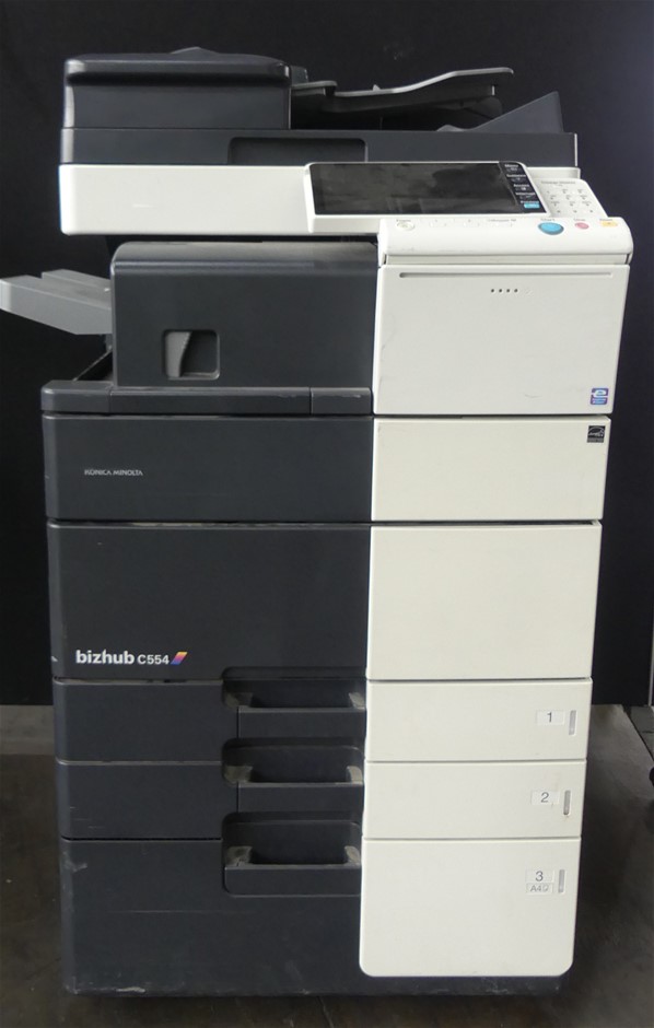 Konica Minolta bizhub C554 Multifunction Printer Auction (0023-2186774 ...