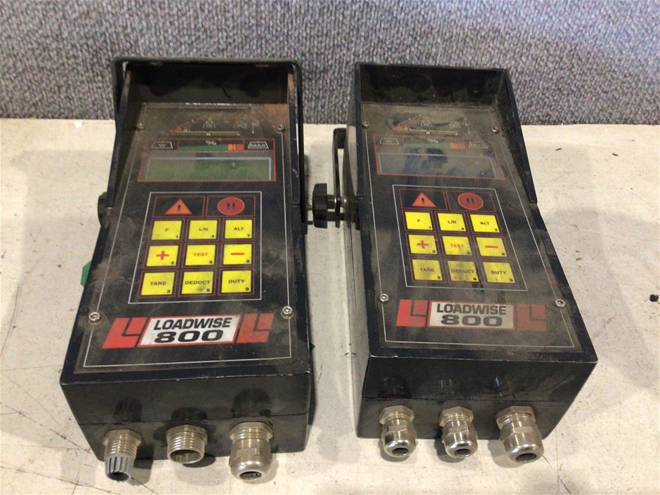 Qty of 2 Loadwise Crane Load Indicators Auction (0084-8016083) | Grays ...