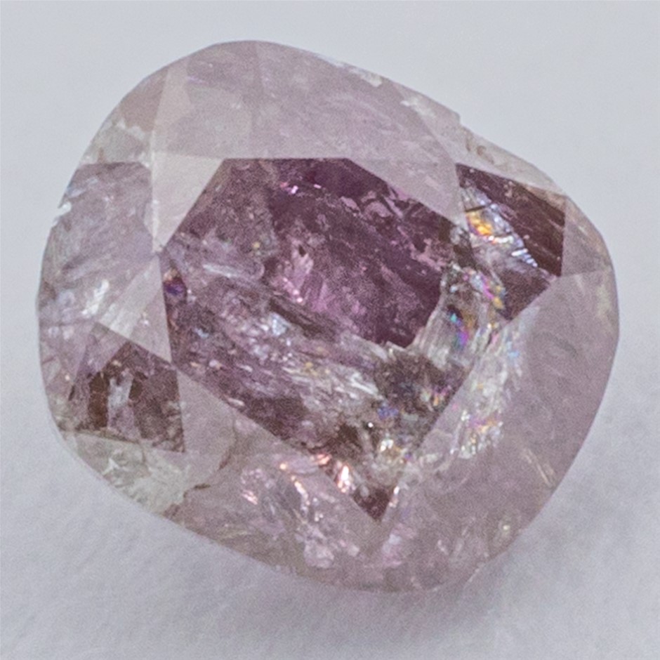 0.43ct Untreated Pink Diamond - Extremely Rare Auction (0001-2546810 ...