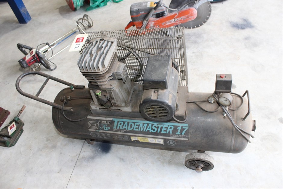 Pilot Air Trade Master 17 Mobile Air Compressor Auction (0011-5050809 ...