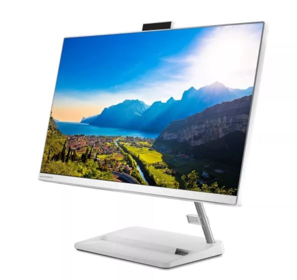 Lenovo IdeaCentre AIO 3 24ALC6 23.8-inch All-in-One PC, White Auction ...