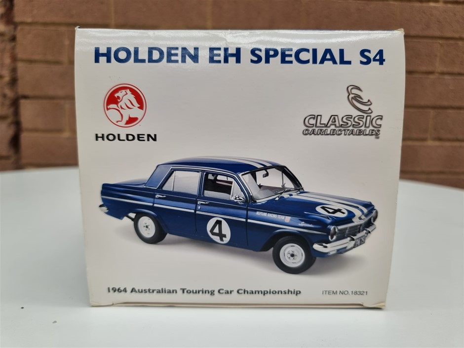Holden EH Special S4 #4 '64 Aus Touring Car C/ship 1/18 Scale Model Car ...